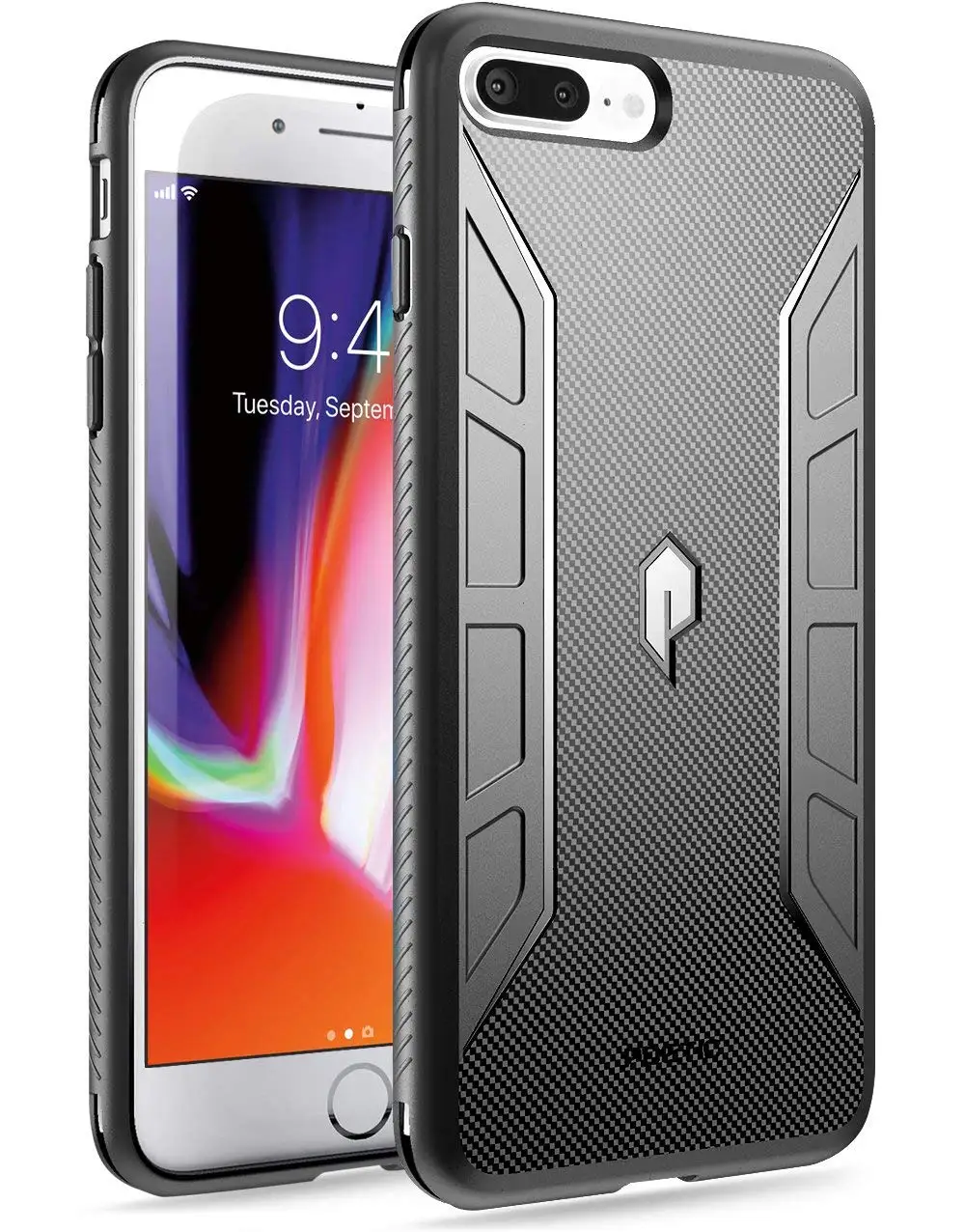 Poetic Karbon Shield Slim Fit TPU Bumper Case with Carbon Fiber Texture ...