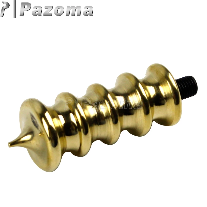 Brass Motorcycle CNC Billet Shifter Peg Extended Shift Pegs for Harley ...
