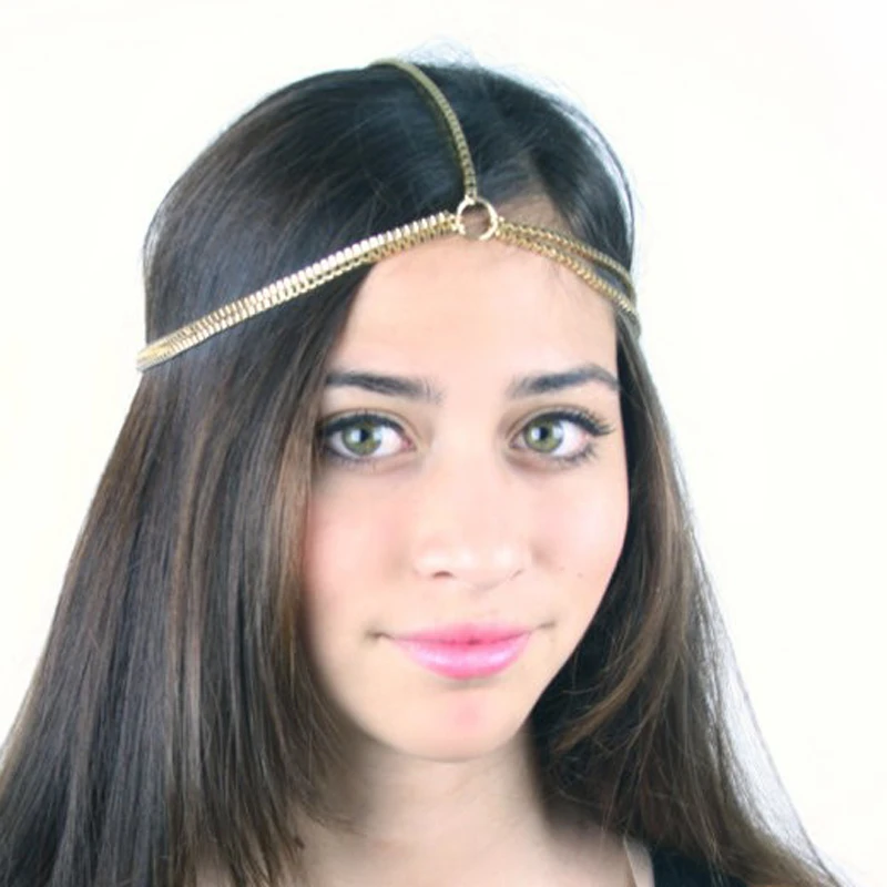 Pearl Tiara Boho Chic Head Chain