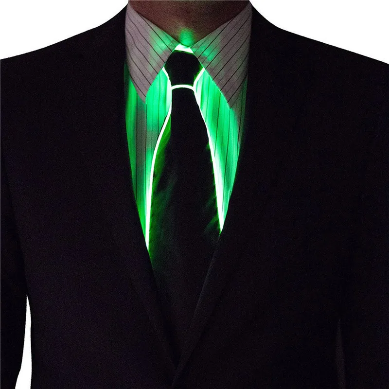 New Design Light 10 Color El Tie Light Up Led Tie Glowing For Party ...
