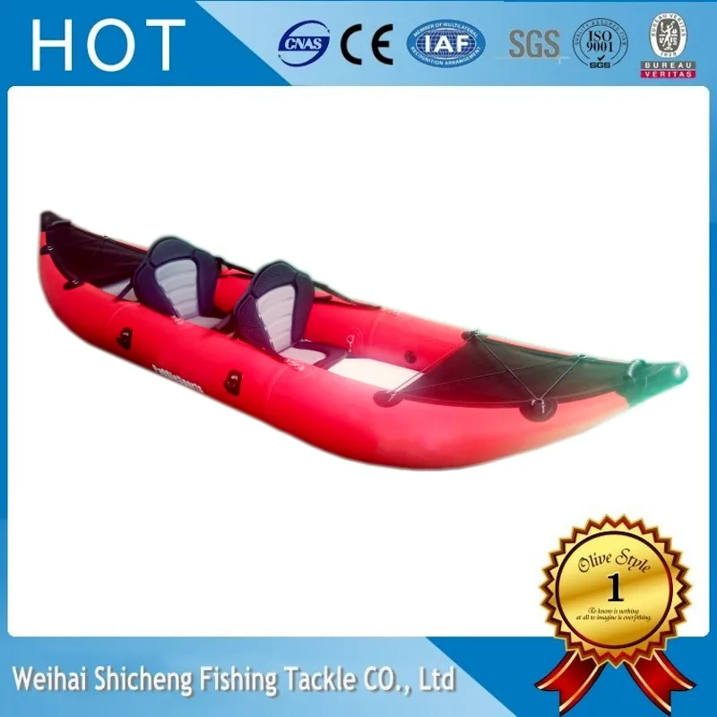 Wholesale good quality two person kayak,popular inflatable rowing boat ...