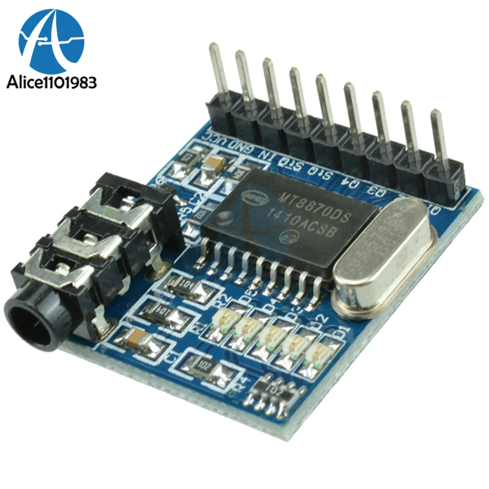 MT8870 DTMF Voice Decoder Module Telephone Audio Decoder Speech ...