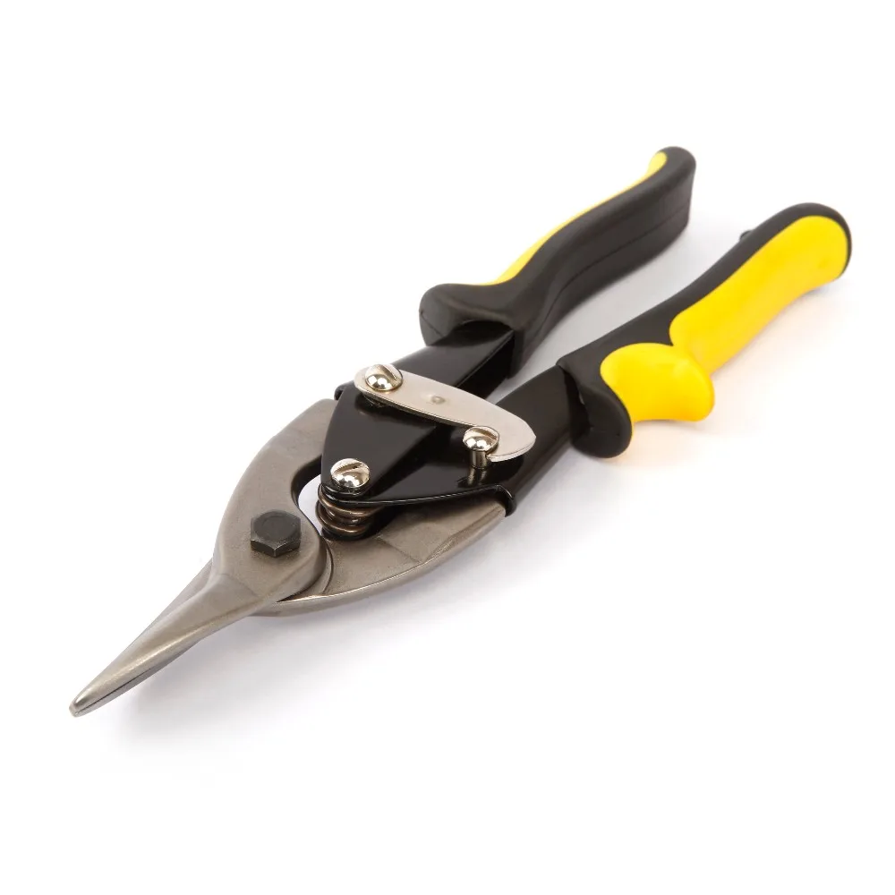 25cm/10'' Tin Sheet Metal Snip Aviation Scissor Iron Plate Cut Shear ...