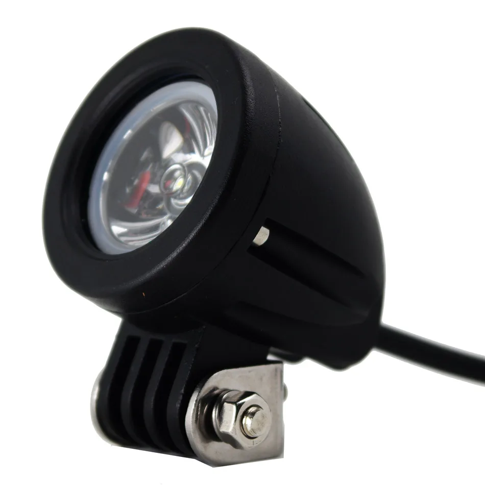 1pc 10w 3inch Led Spotlight Working Light For Suv Atv Offroad Car Truck ...