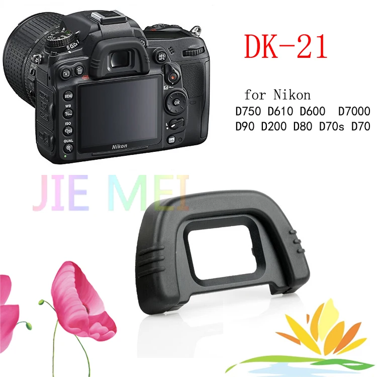 DK 21 Rubber Eye Cup Eyepiece Eyecup for Nikon D750 D610 D600 D7000 D90 ...