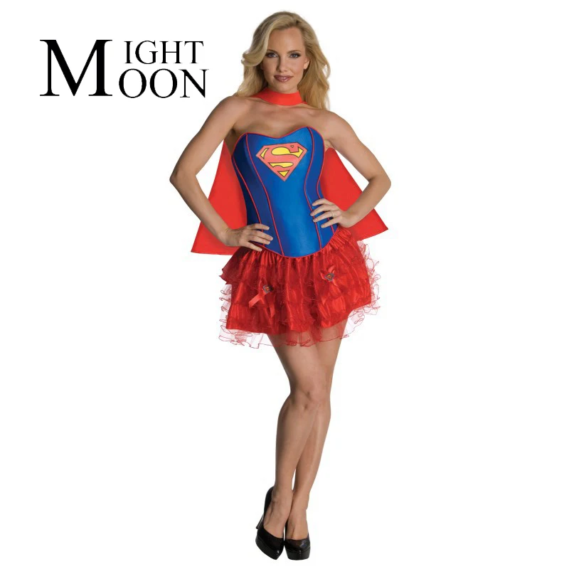 Moonight New Arrival Fancy Dress Role Play Hero Sexy Superwomen Costume