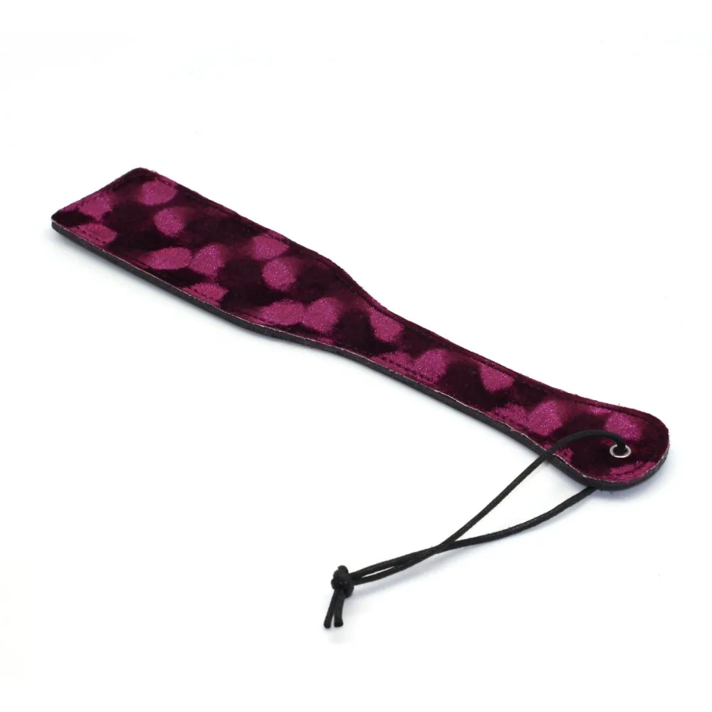 Bondage Paddle Velvet Sex Bodnage Spanking Paddle For Sex Game Fun
