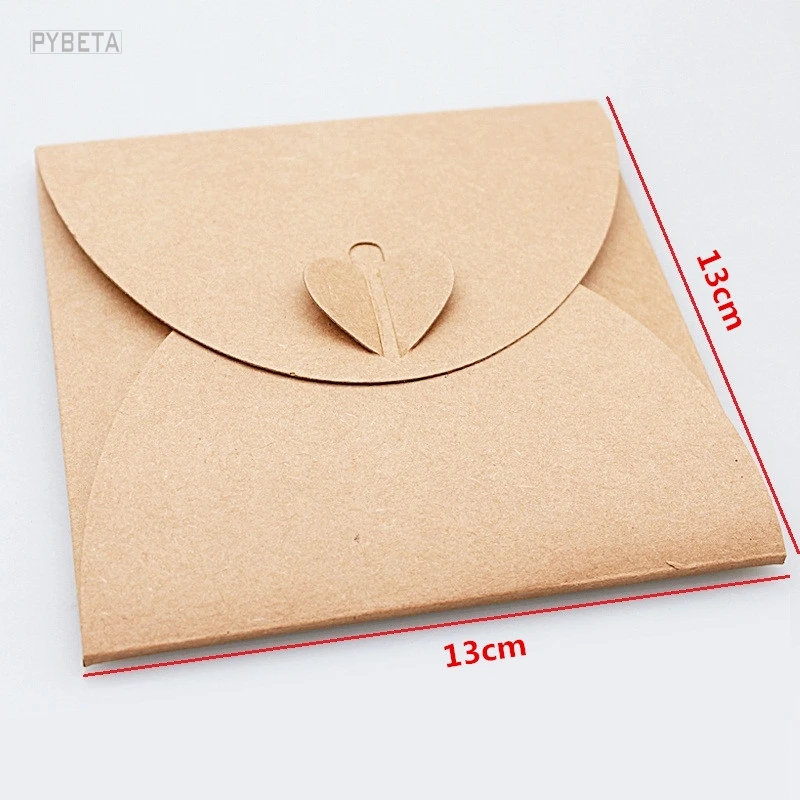 50pcs- 13*13cm/ 5.1"*5.1" 280gsm Kraft Paper Dvd Sleeve Cd Packaging ...