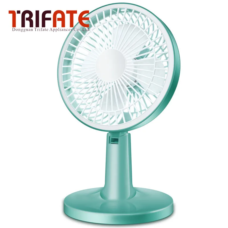 3w Usb Desktop Electric Mini Fan Of Light Green Energy-saving Fans ...