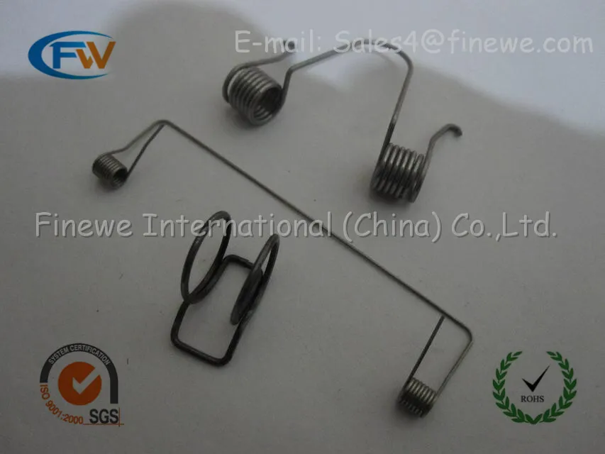 Manufacture Custom Heavy Duty Adjustable Spiral Double Torsion Spring ...