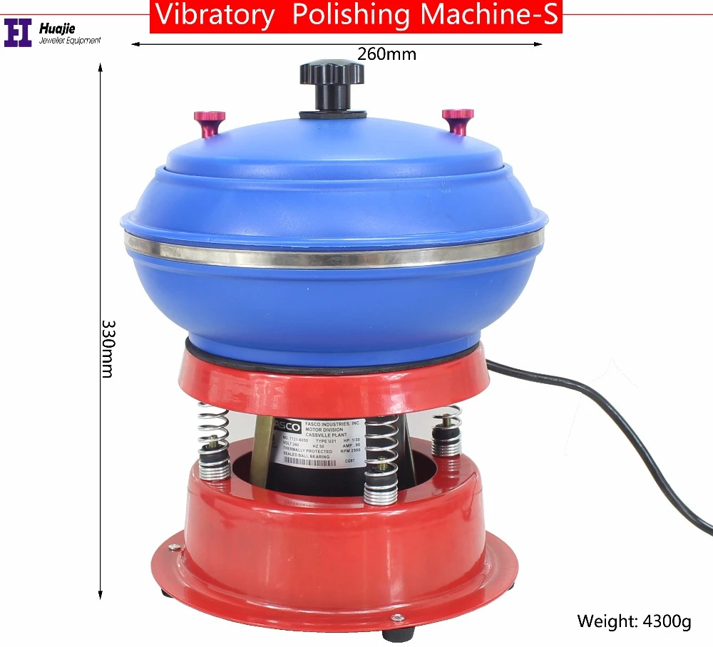 Jewelry Vibrating Tumbler Tumbling Polishing Machine For Metal Jewelry ...