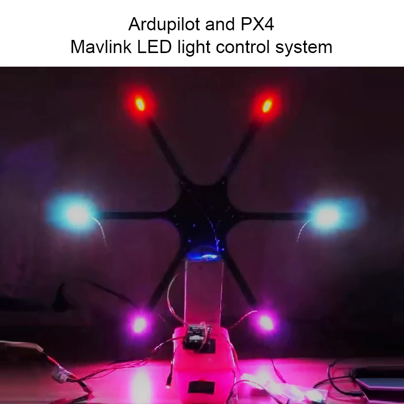 Pixhawk APM Mavlink LED light control system for APM Pixhawk2 Ardupilot ...