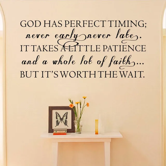 God Has Perfect Timing Quote