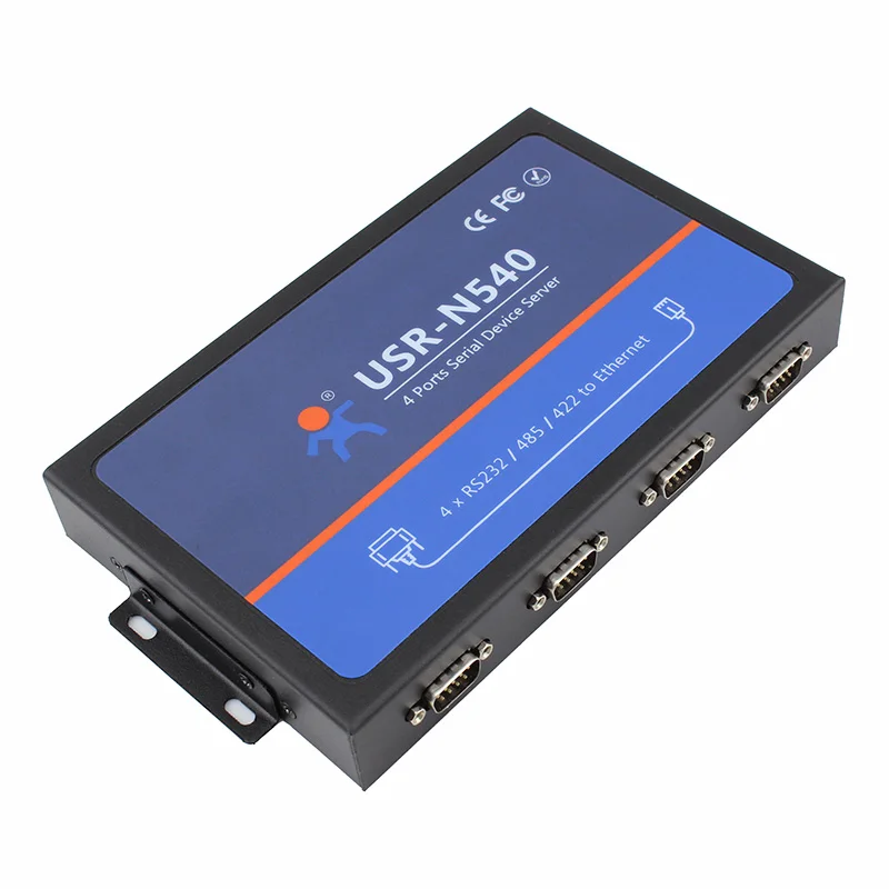 Usr N540 Four Serial Device Server Rs232 Rs485 Rs422 To Tcp Converter Modbus Tcp To Modbus Rtu