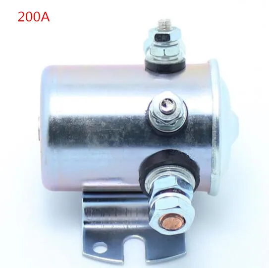 High Power Car Relay All-metal Contactor Auto Relay 12v/24vdc 200a ...