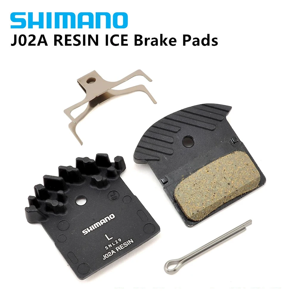 SHIMANO J02a Brake Pads DEORE XT SLX J02A Cooling Fin Ice Tech Brake ...
