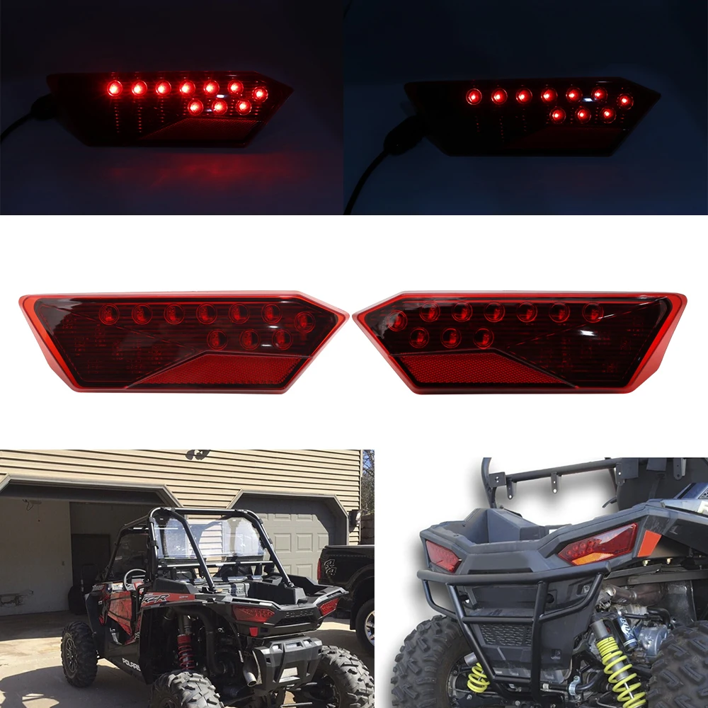 Luz trasera roja para POLARIS RZR 2014 XP, lámpara de rotura trasera ...