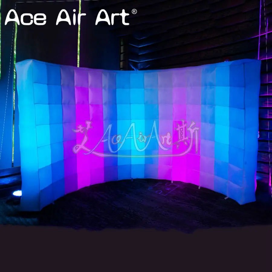 Aliexpress.com : Buy Beautiful designed curved inflatable photo booth ...