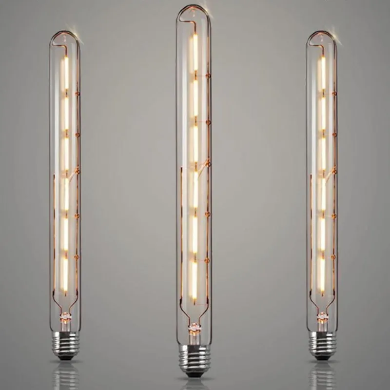 LED Edison Bulb Tube Vintage LED Bulb Lamp 4W 6W 8W 220V E27 T300 ...