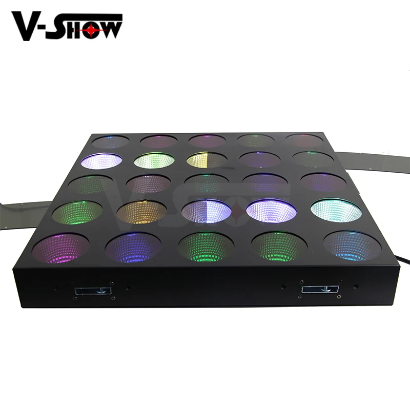 4pcs free shipping 5x5 25pcs RGBW led matrix beam panel dmx stage light ...