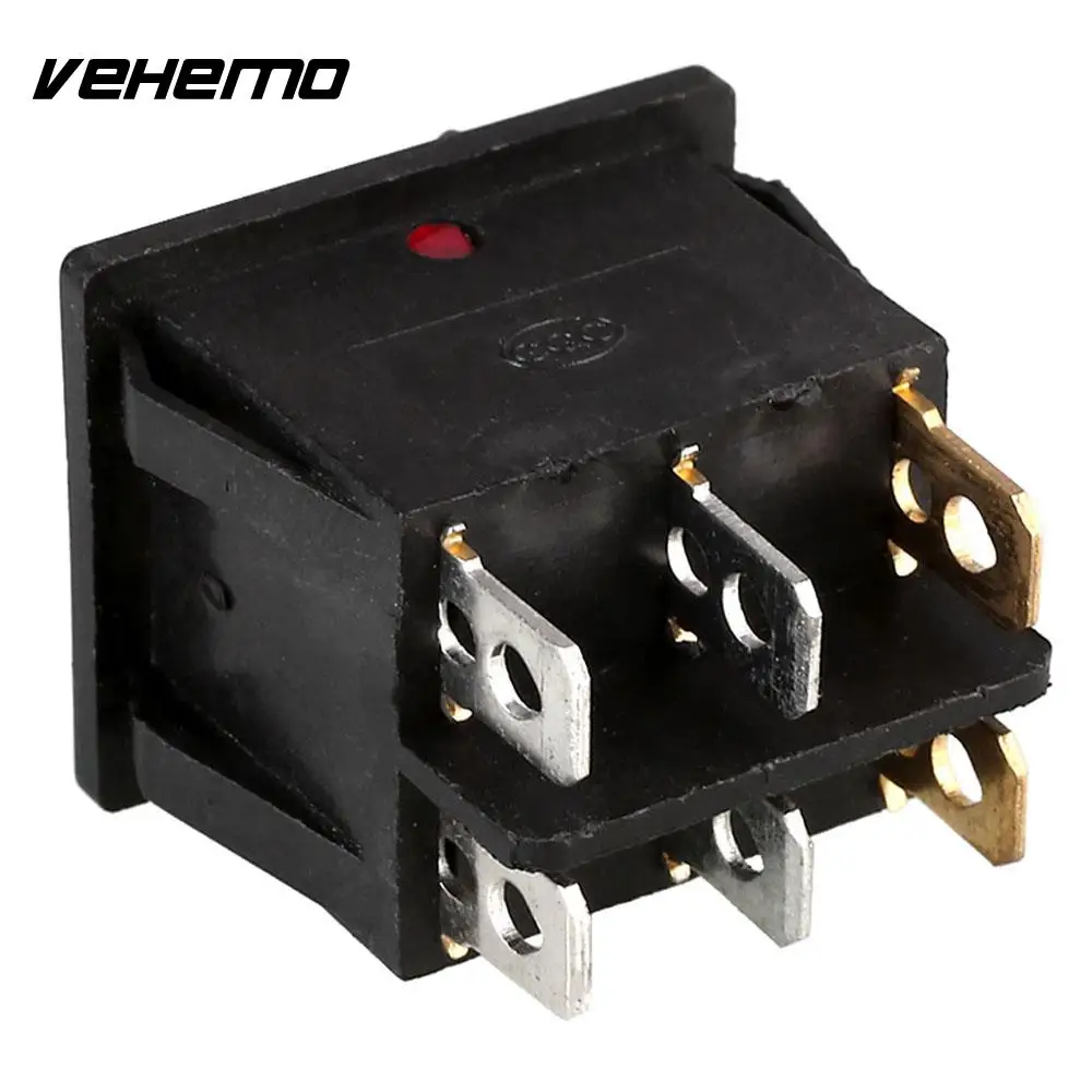 Double Boat Rocker Switch Red & Green Button Switches Toggle Switch ...