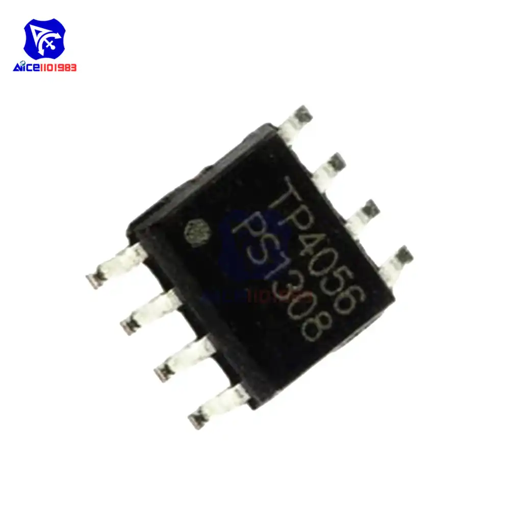 10PCS/Lot IC Chips TP4056 4056 SOP 8 8 Pin SMD SMT Lithium Battery ...