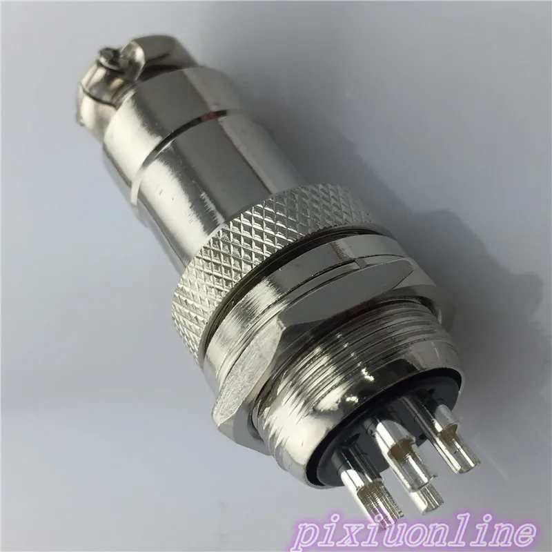 Conector Circular de aviación, Conector de 4 pines, macho y hembra, L96Y, Panel de alambre de ...