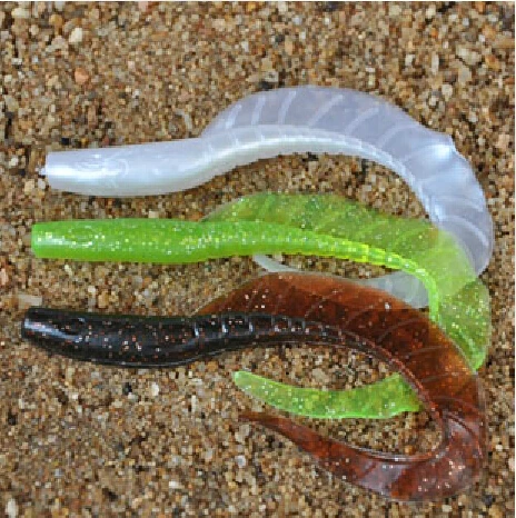 Top quality 30pcs Size 10cm/4g fishing grub soft lures worm baits ...