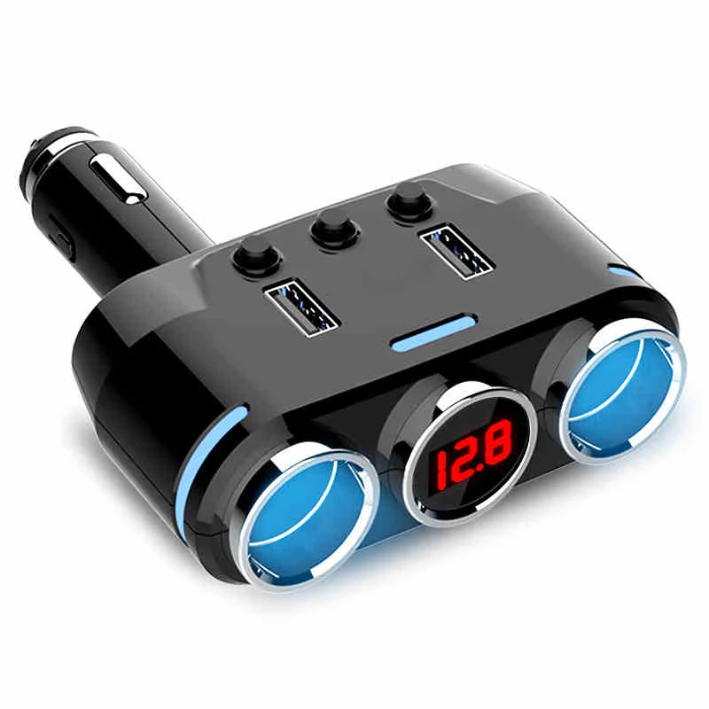 Universal 5v 3 1a Dual Usb Car Charger Two Cigarette Lighter Lighter
