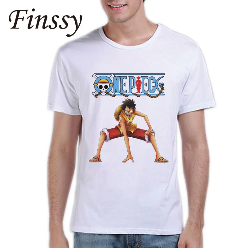 2017 Japanese Anime One Piece Luffy T Shirt For Men Cosplay Clothing