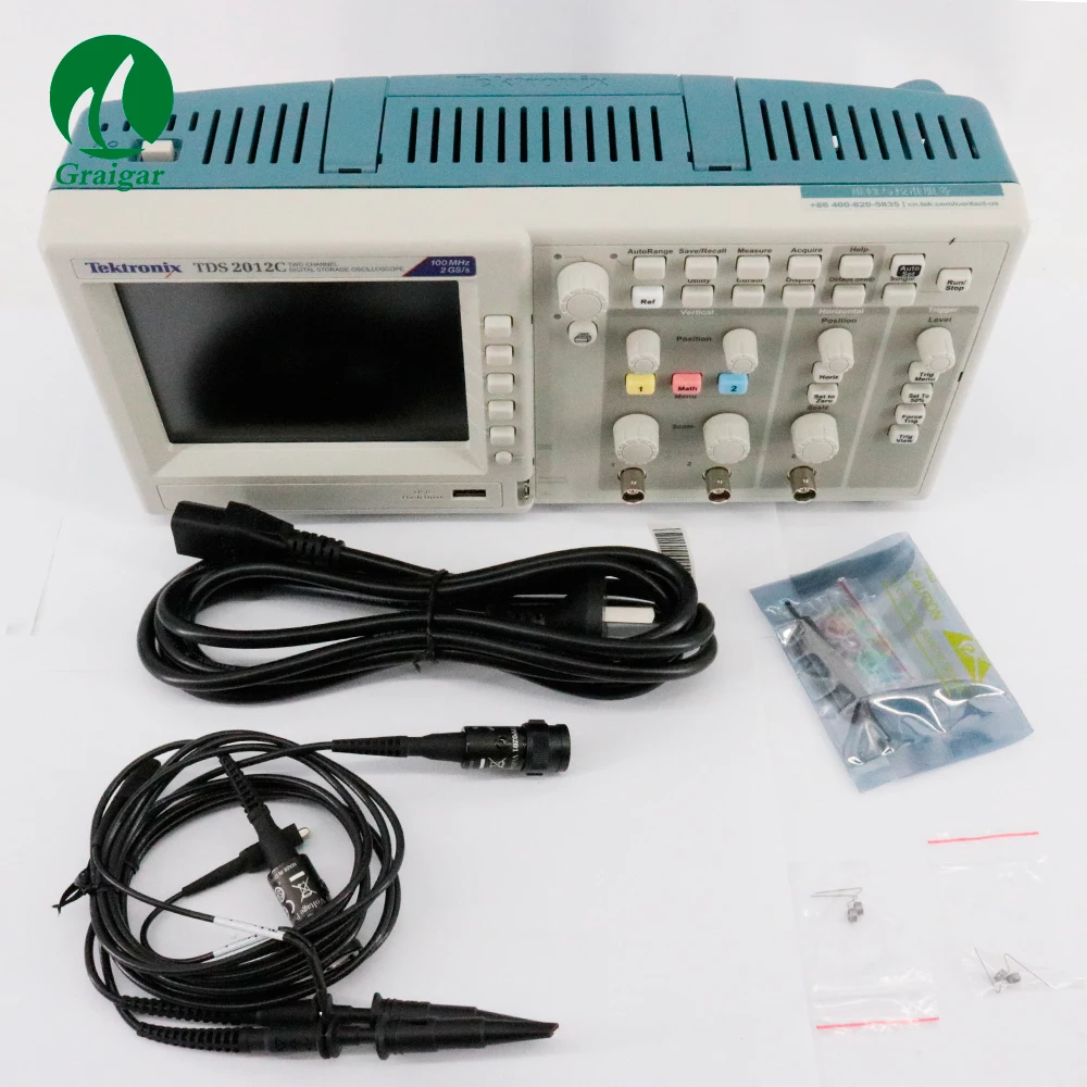 New-Edition-TDS2012C-Tektronix-Digital-Storage-Oscilloscope-With-4 ...