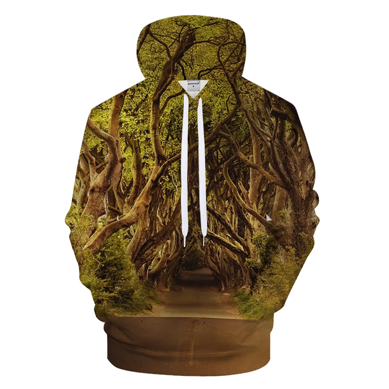 Tree Hoodies Men Women Hoody Autumn 3D Sweatshirt Tracksuit Autumn ...