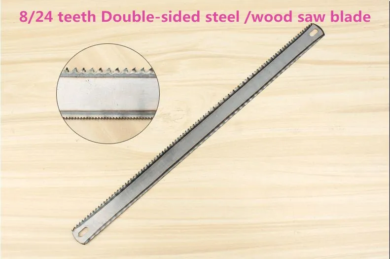 10pcs/set 12'/300mm Coarse fine tooth dental hand hacksaw blade steel ...