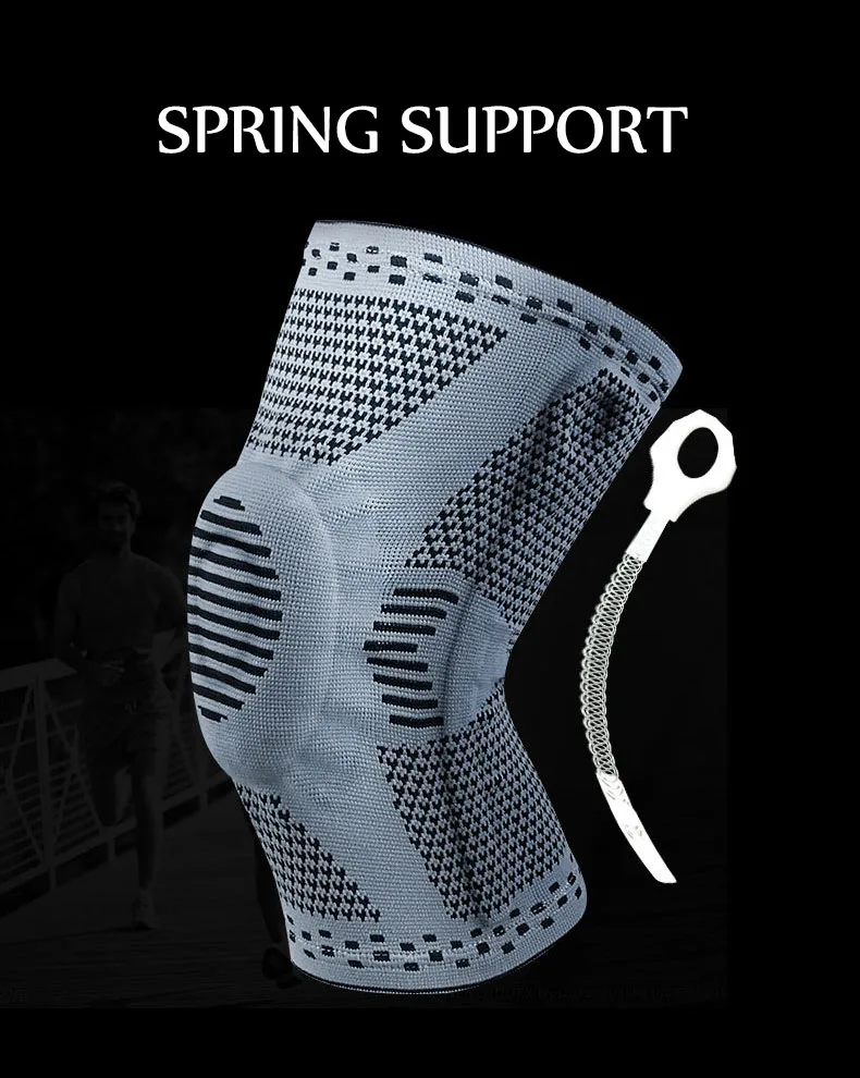 Protège-genou,Genouillère en Silicone, genouillère de protection pour ...