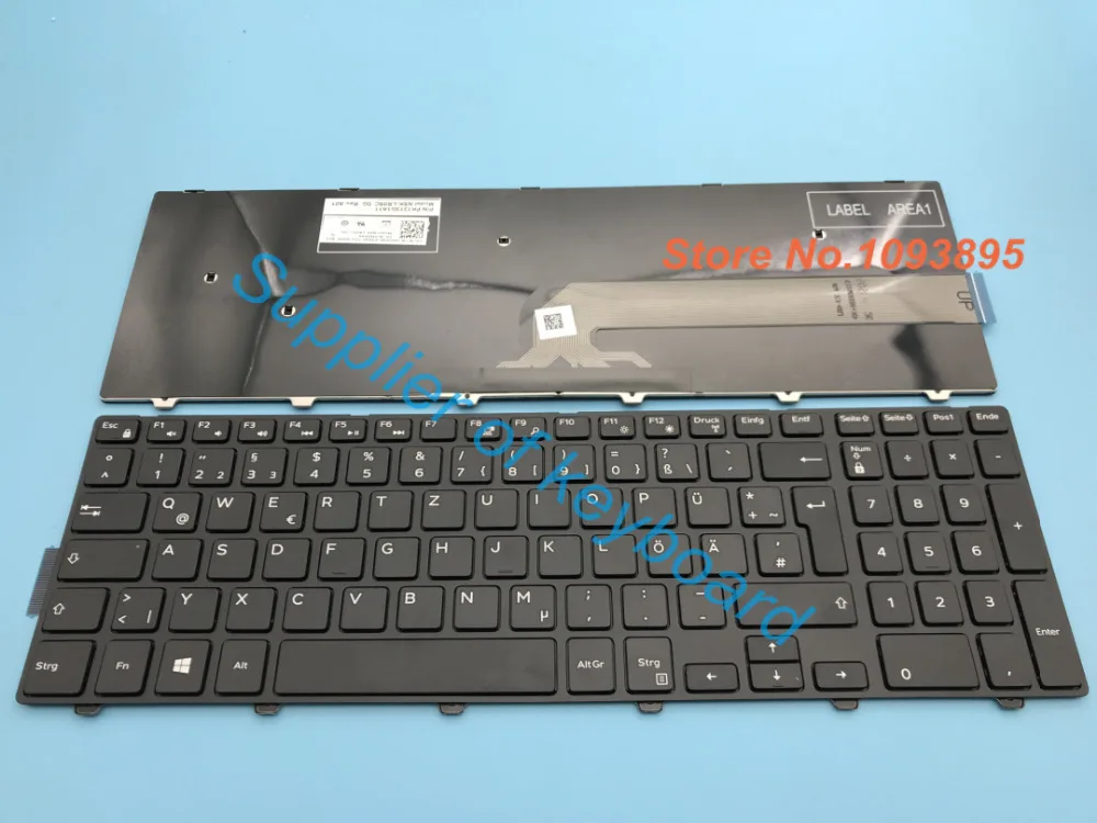 New German keyboard For Dell Inspiron 15 5000 Series 15 5551 5552 5555 ...
