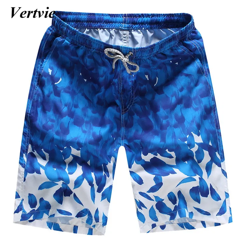 Men Printed Sports Beach Board Shorts Summer Men's Swimming Shorts ...