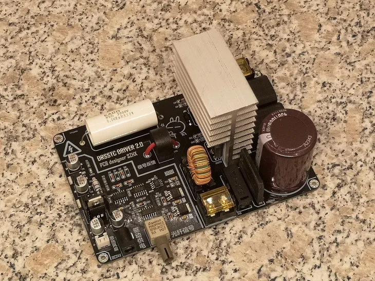 Integrated DRSSTC Driver Board Transistor Dual Resonance Music Tesla ...