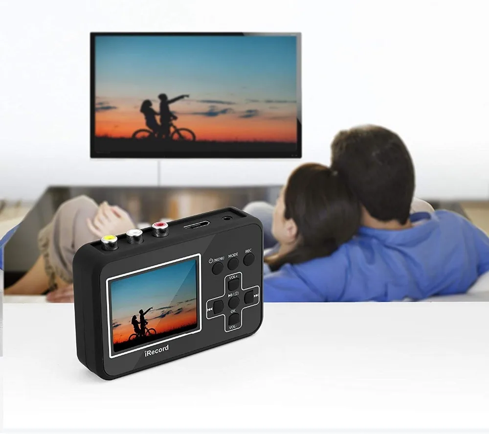 Видеозапись DIGITNOW Vhs в цифровой конвертер записывает видеоленты на ...