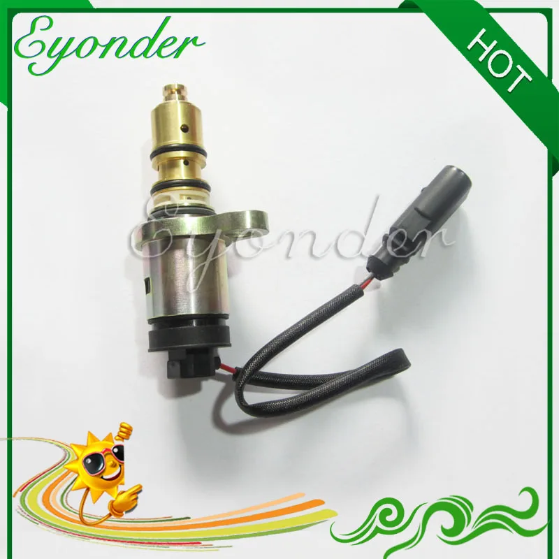 New Auto Air Conditioner AC Compressor Electric Control Valve Solenoid ...