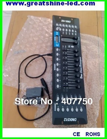 192 Channel Dmx 512 Master Controller Dc 9v12v Led Dmx Console Used For ...