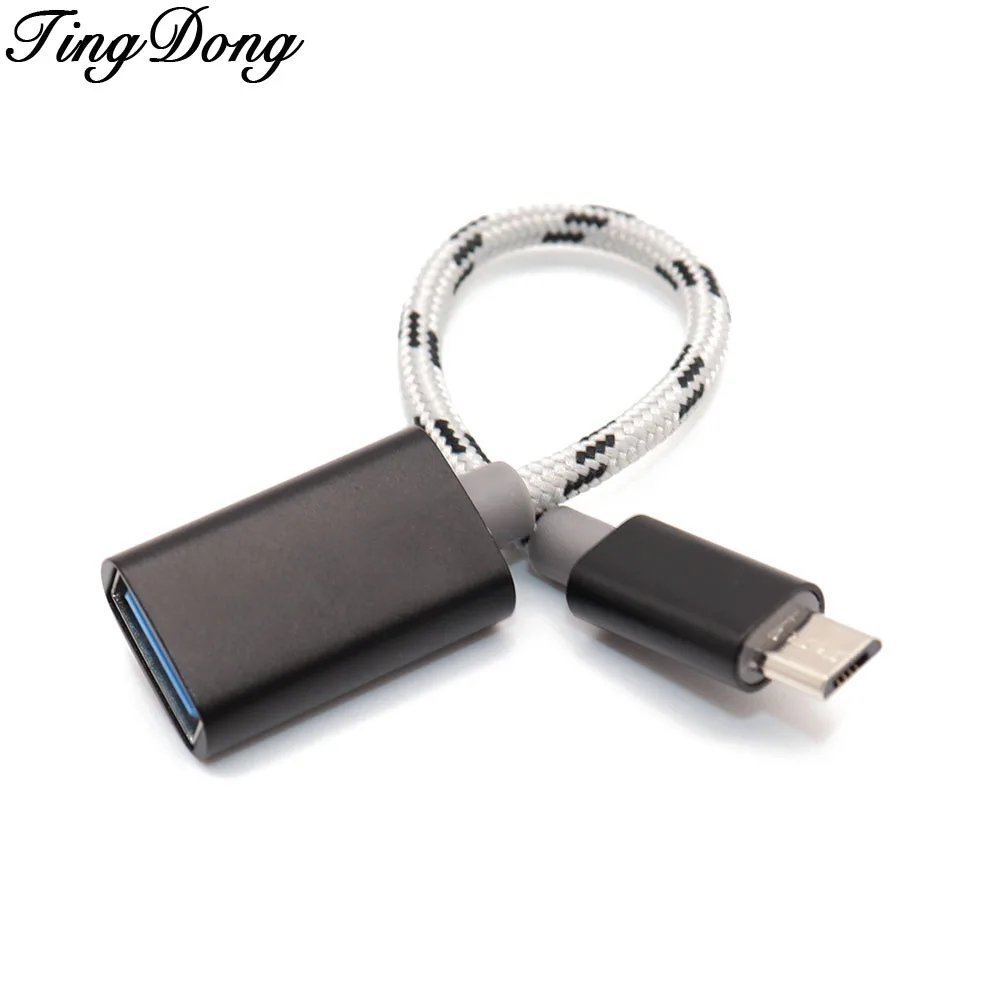 Cable OTG de línea Android Micro a USB OTG, adaptador para Samsung ...