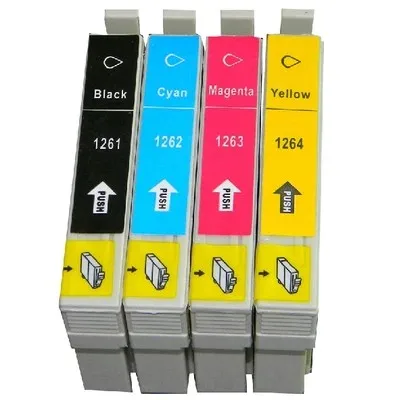12 pcs 126XL Ink Cartridges for Epson Workforce 845, Workforce 645 ...