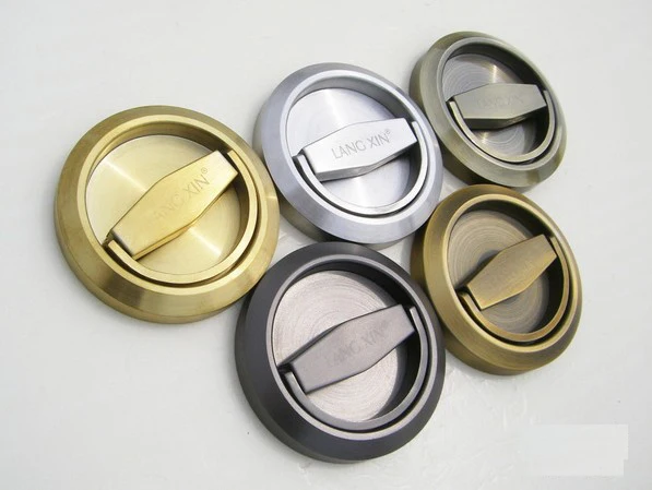 Stainless Steel 304 Recessed Cup Handle/ Privacy Fy901 Single Face Door ...