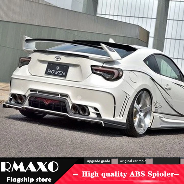 For TOYOTA GT86 Spoiler 2013 2017 GT 86 Subaru BRZ Spoiler ABS Material ...