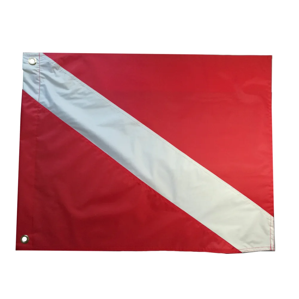 Bandera de buceo de nailon para barco marino, 20x24 pulgadas, parches ...