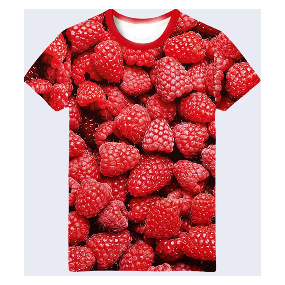 Aliexpress.com : Buy Fresh Fruit Print t shirt Fitness Men T shirts ...