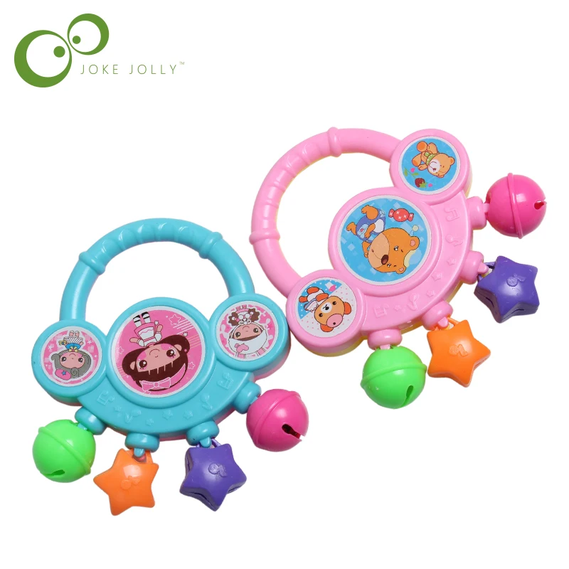1Pc Lovely Cute Interactive Developmental Baby Kid Child Handbell ...