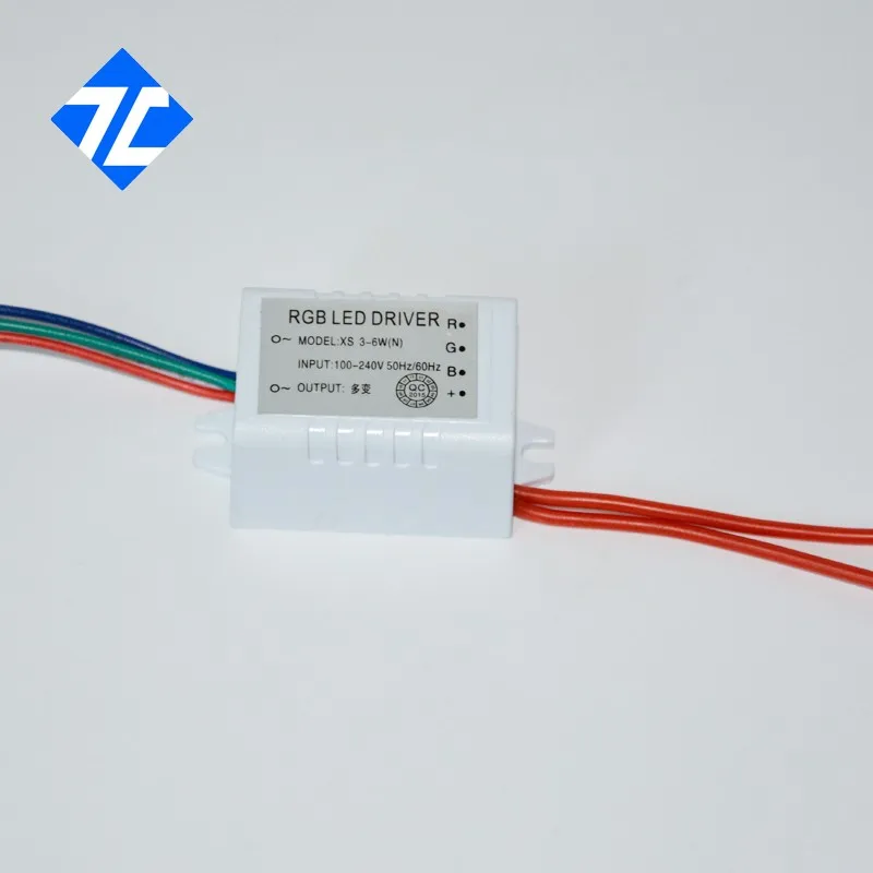 free shipping 5pcs high quality 3W 6W self color changing RGB led chip ...