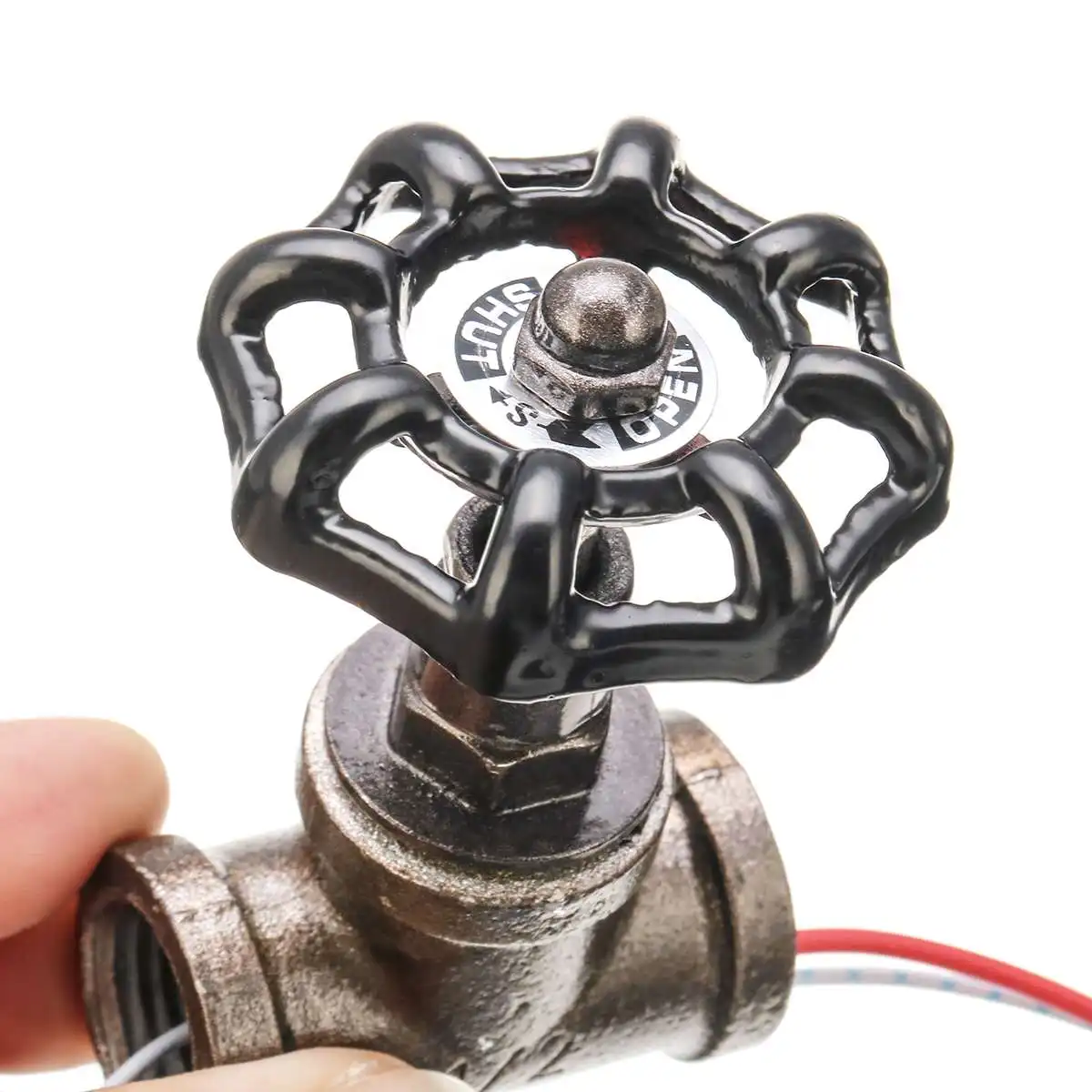 1/2 Inch Stop Valve Light Switch With Wire For Water Pipe Lamps ...