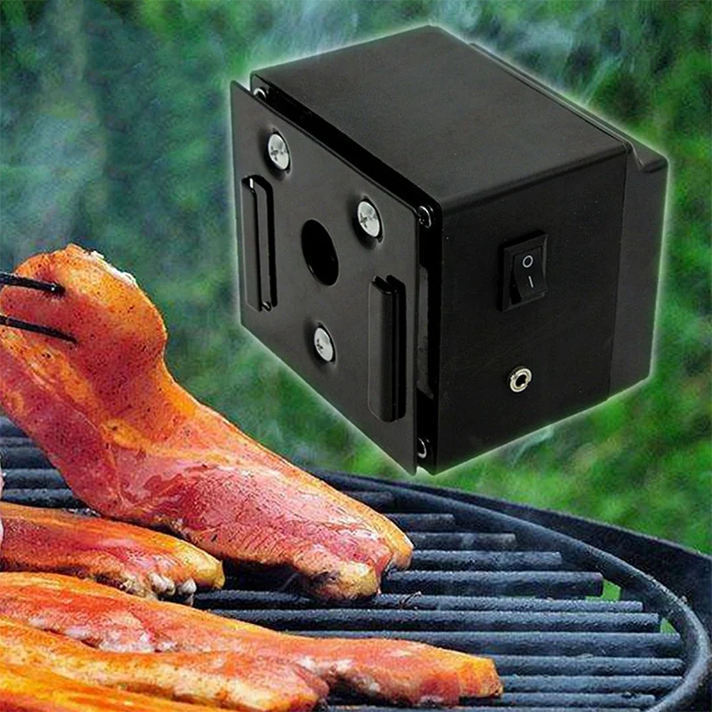 3V Grill Battery Powered Barbecue Motor Grill Rotisserie Rotating Bbq ...